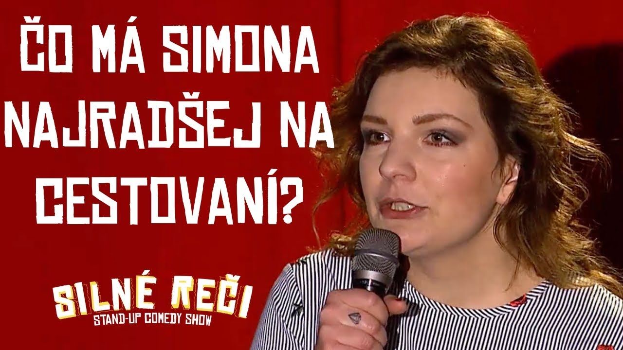Slovenská stand-up komička Simona Salátová o tom, koho potkala ve vlaku ...