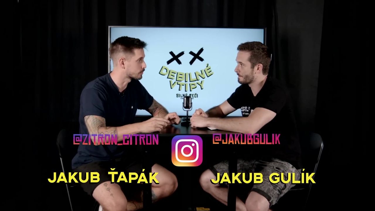 Duel slovenských stand-up komiků - Jakub "Zitron" Ťapák vs. Jakub Gulík ...